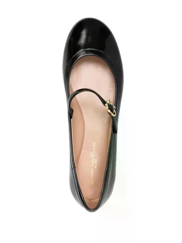 GIANVITO ROSSI Leather Ballet Flats