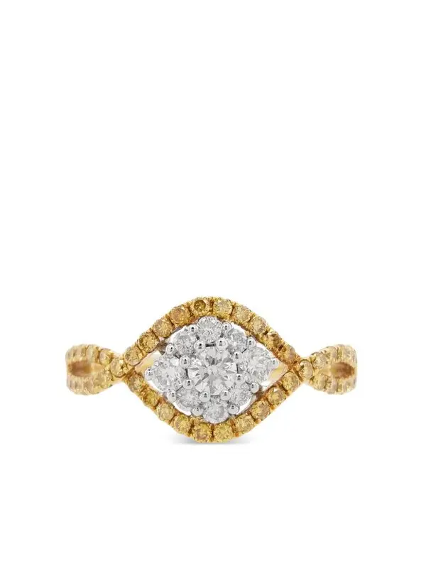 HYT JEWELRY 18kt Yellow Diamond Cocktail Band - Gold