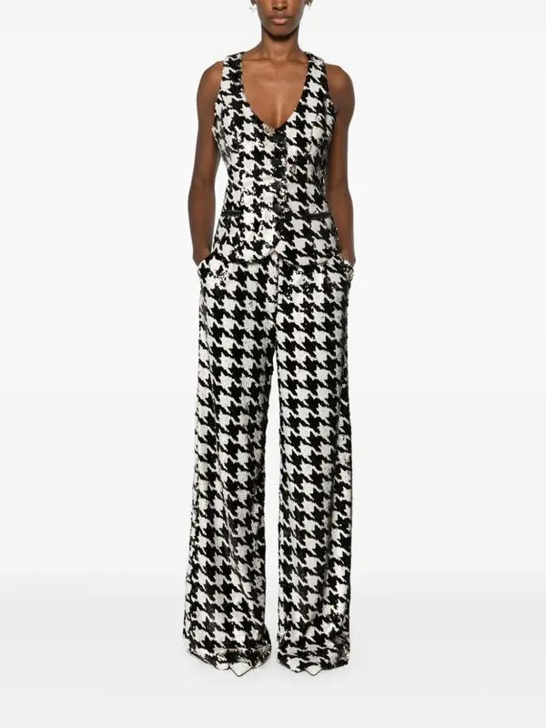 MITILIANE COUTURE Houndstooth Vest