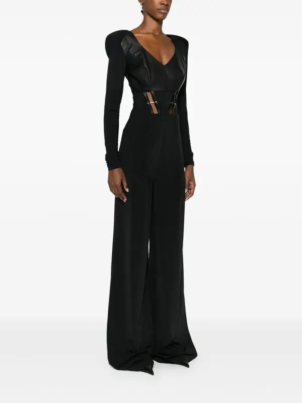 MITILIANE COUTURE Piercing-detailing Panelled Jumpsuit