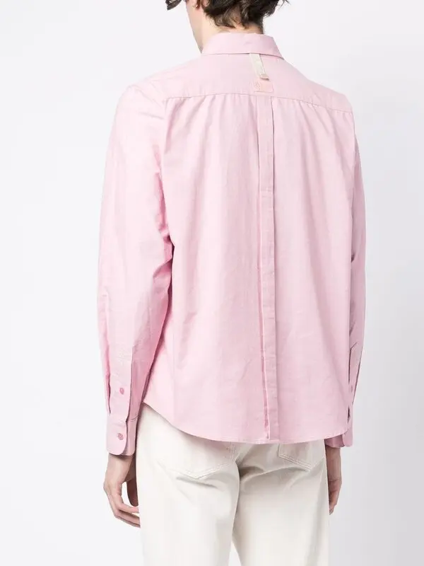 ADVISORY BOARD CRYSTALS Long-sleeves Cotton Shirt - Pink