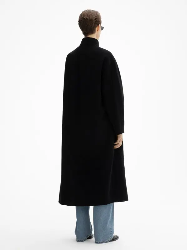 HOUSE OF DAGMAR Oversized Belted Coat