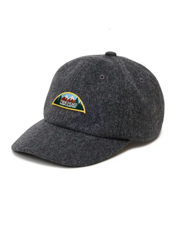UNDERCOVERISM Twin Peaks Embroidered Cap - Grey