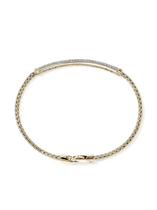 John Hardy 14kt Yellow Diamond Bracelet