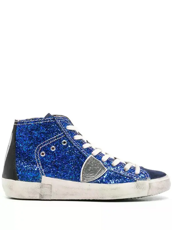 Philippe Model Prsx High Top Sneakers - Blue