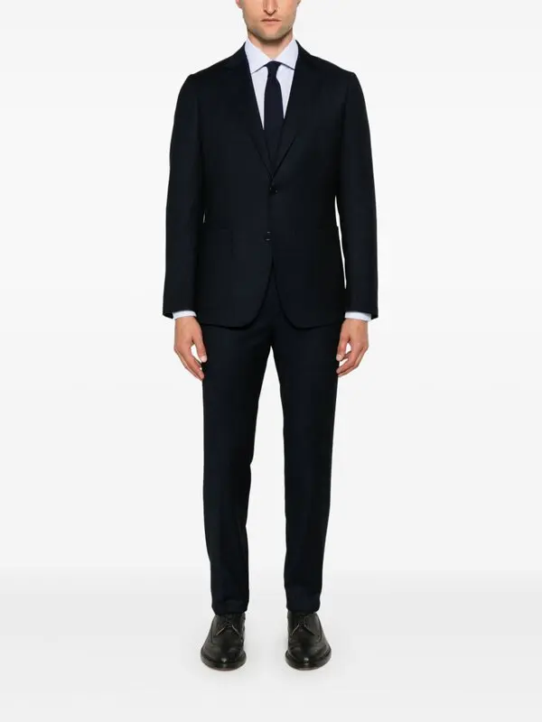 Zegna Single-breasted Suit - Blue
