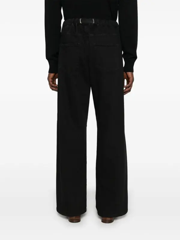 WHITE SAND Straight-leg Jeans - Black
