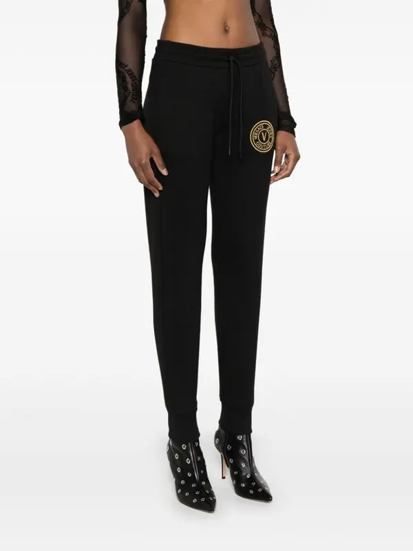 Versace Embroidered Logo Track Pants