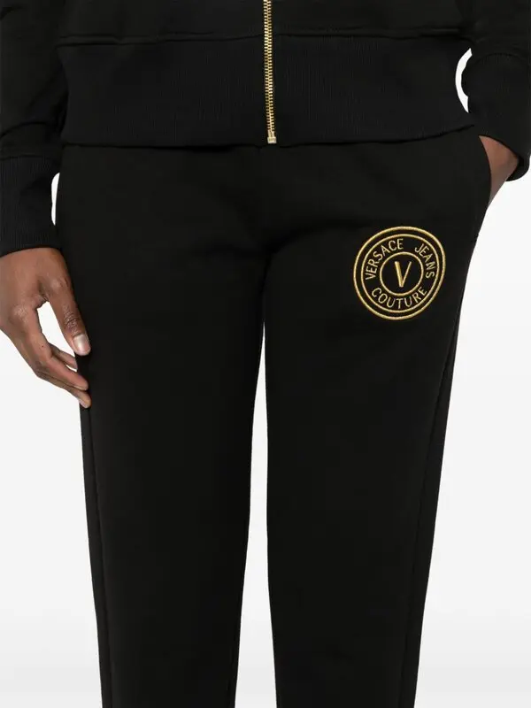 Versace Embroidered Logo Track Pants