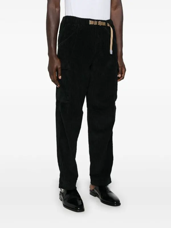 WHITE SAND Corduroy Tapered Trousers