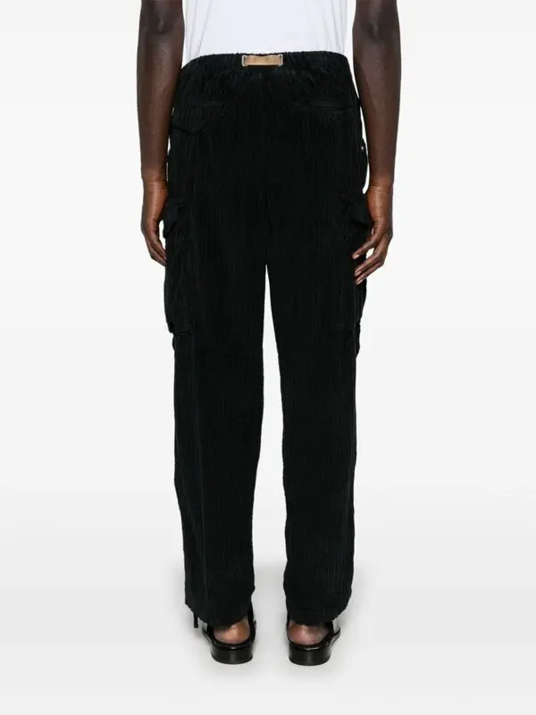 WHITE SAND Corduroy Tapered Trousers