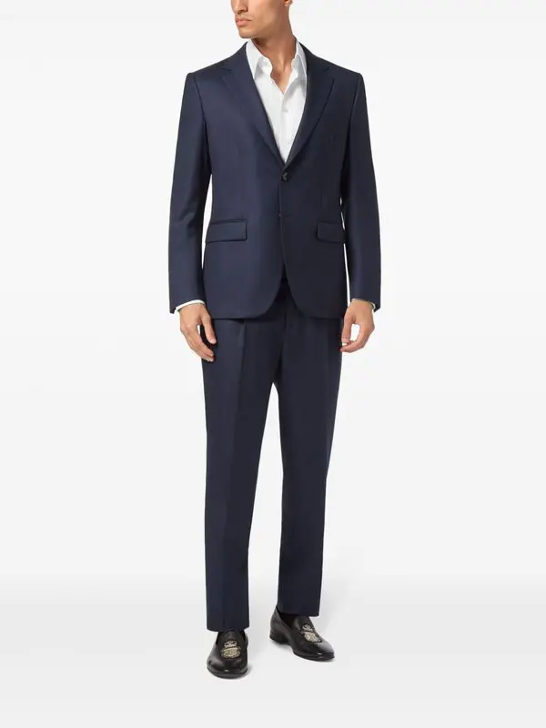 BILLIONAIRE Embroidered Logo Blazer