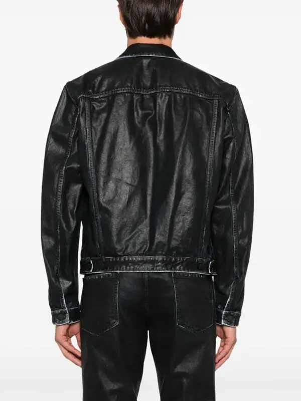 Dsquared2 Garment-dyed Denim Jacket