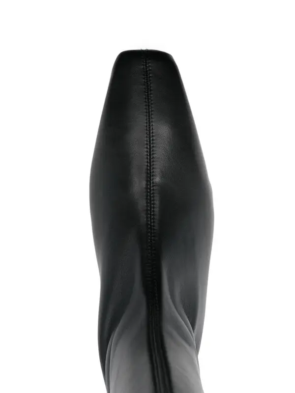 TOTEME Leather Sock Boots