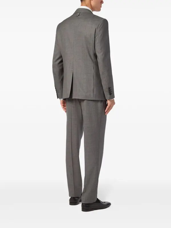 BILLIONAIRE Single-breasted Blazer - Grey
