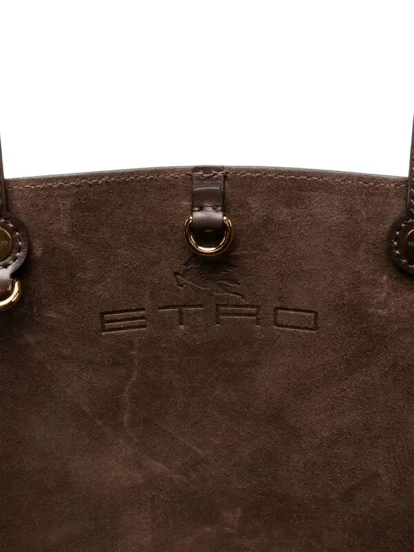 Etro Paisley-print Shoulder Bag - Brown