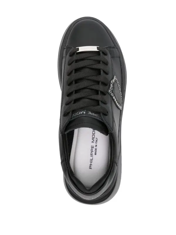 Philippe Model Trés Temple Sneakers - Black