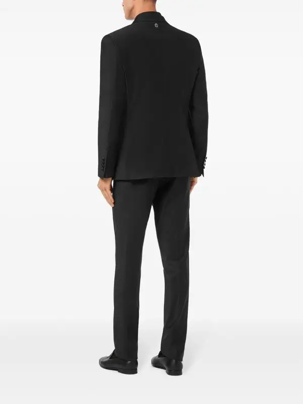 BILLIONAIRE Single-breasted Blazer - Black