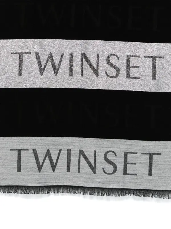 TWINSET Logo-jacquard Scarf