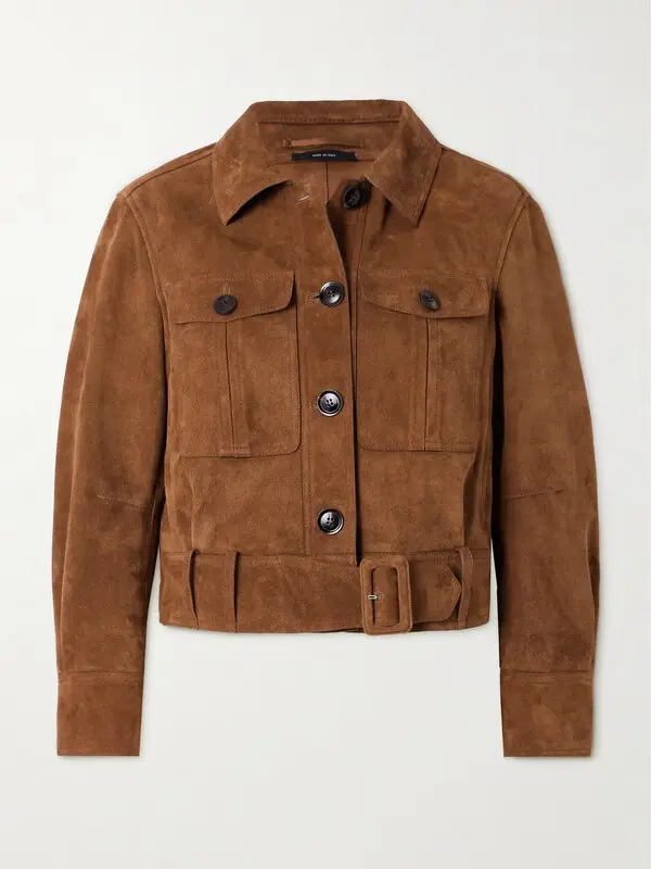 TOM FORD Belted Suede Jacket