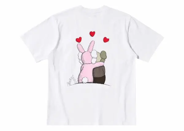 KAWS X Warhol Ut Graphic 476350 T-shirt - White