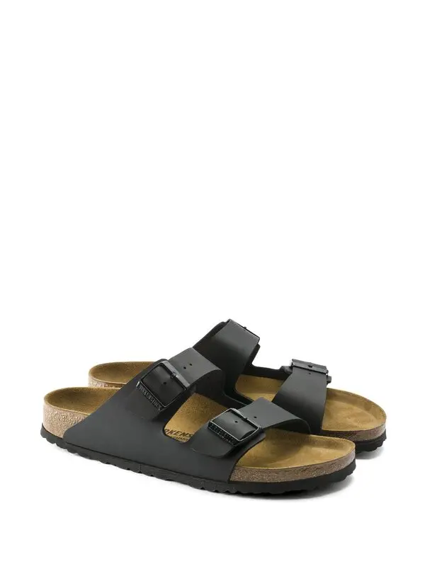 BIRKENSTOCK Arizona Double Buckle Sandals - Black