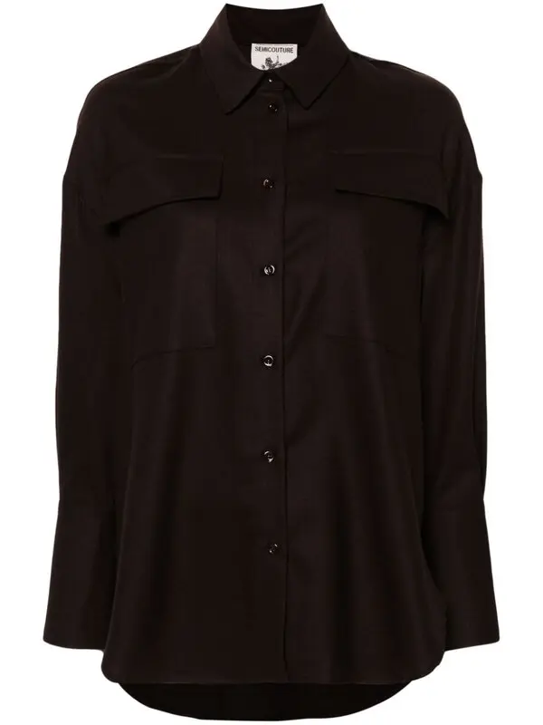 SEMICOUTURE Twill Shirt
