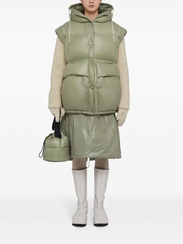 JIL SANDER Down Quilted Skirt