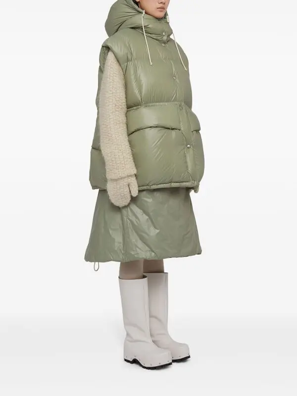 JIL SANDER Down Quilted Skirt