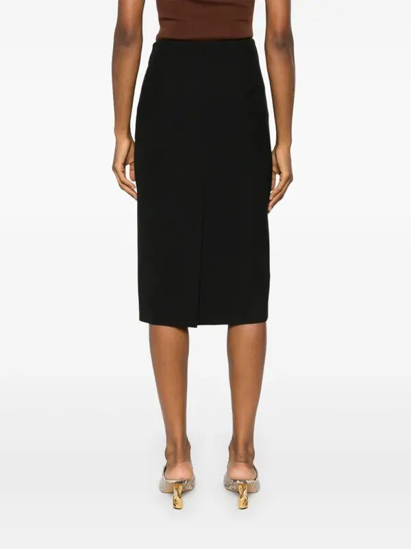 Peserico A-line Midi Skirt - Black