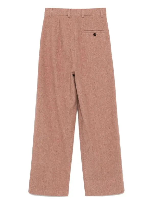 Stella McCartney Mélange-effect Trousers