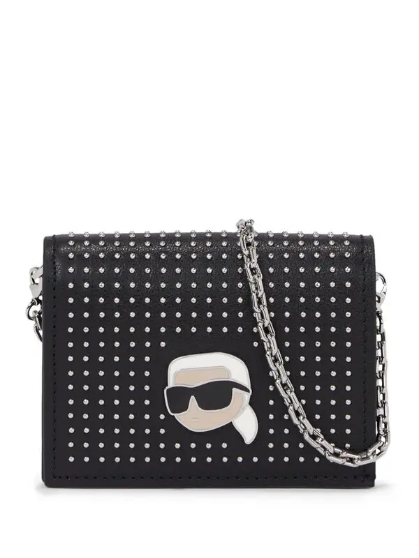 Karl Lagerfeld Ikon Crossbody Bag - Black