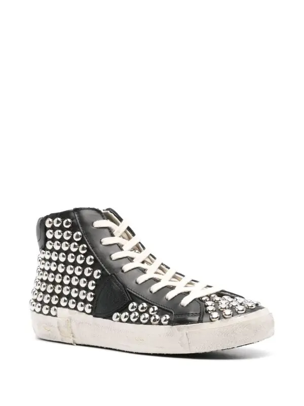 Philippe Model Prsx High Sneakers - Black