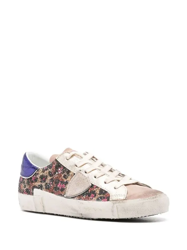 Philippe Model Prxs Tennis Sneakers - Brown
