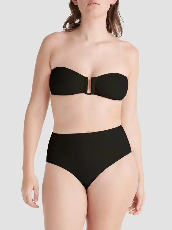 ERES Playa Bandeau Bikini Top - Noir