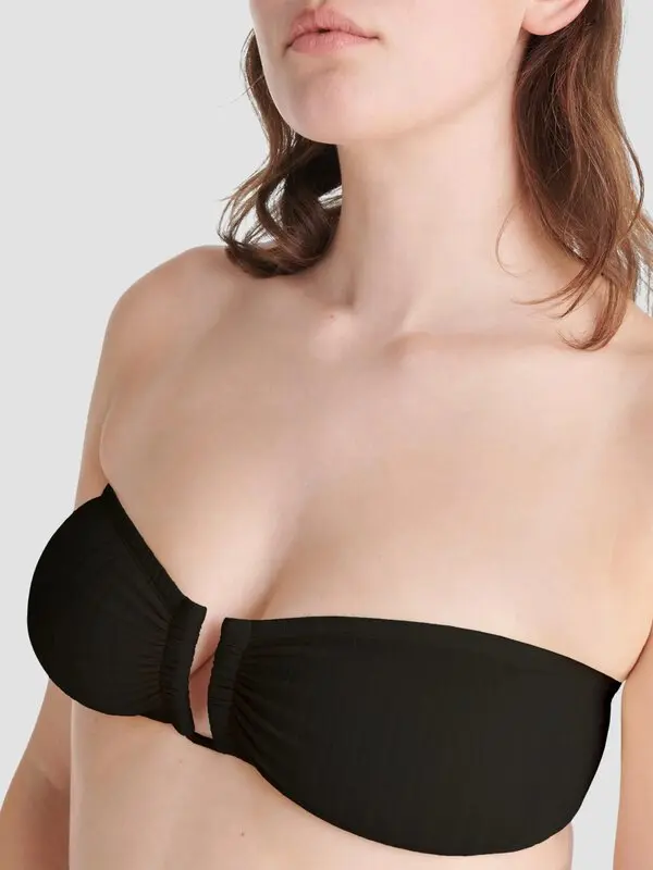 ERES Playa Bandeau Bikini Top - Noir