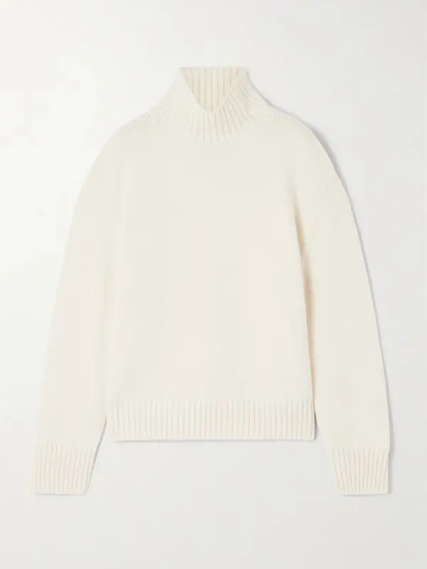 Loro Piana Parksville Cashmere Turtleneck Sweater