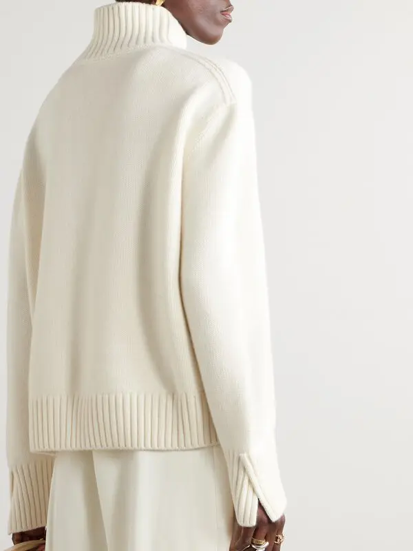 Loro Piana Parksville Cashmere Turtleneck Sweater