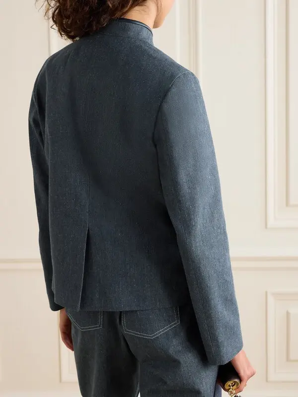 Loro Piana Mini Spagna Denim Jacket - Blue