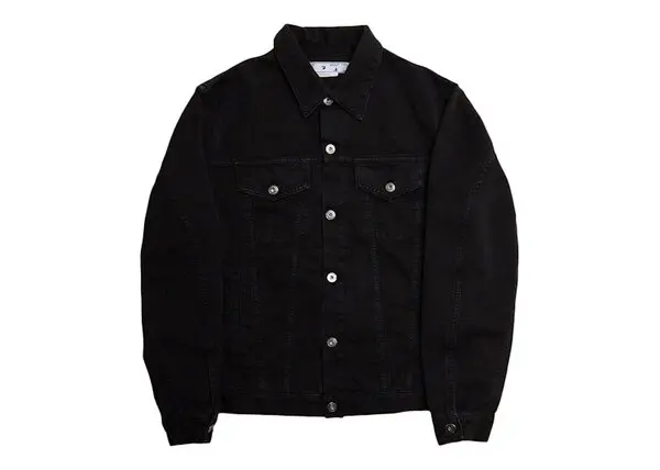 Off-White Canvas Skate Jacket - Black