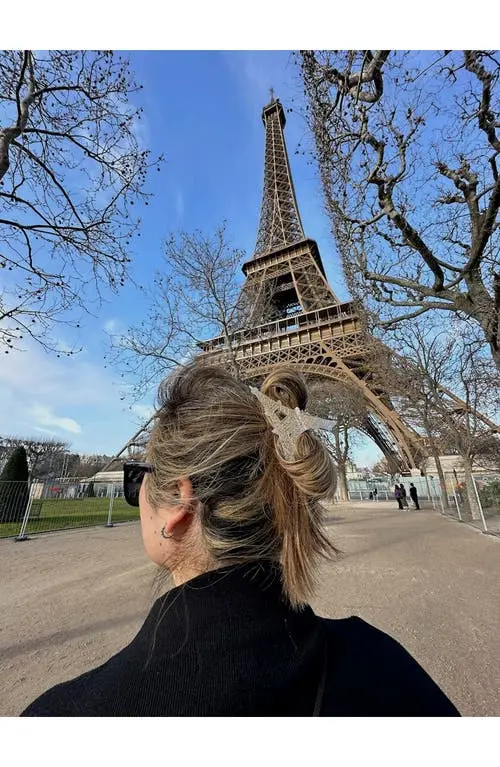 SOLAR ECLIPSE Eiffel Tower Claw Clip