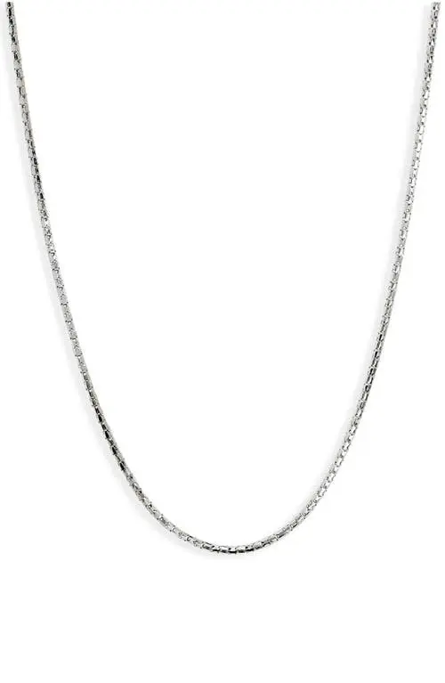 Bony Levy 14k Gold Snake Chain Necklace - 14k White Gold