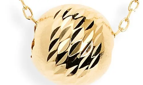 Bony Levy 14k Gold Sphere Pendant Necklace