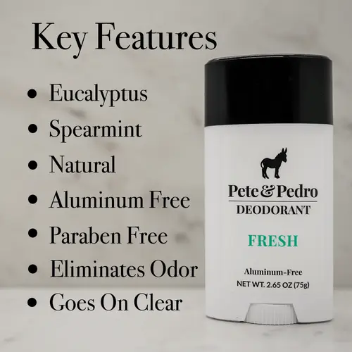 PETE & PEDRO Fresh Natural Deodorant - None