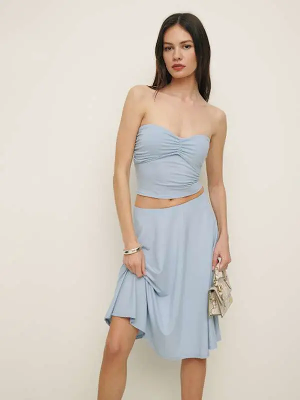 REFORMATION Cambria Knit Two Piece