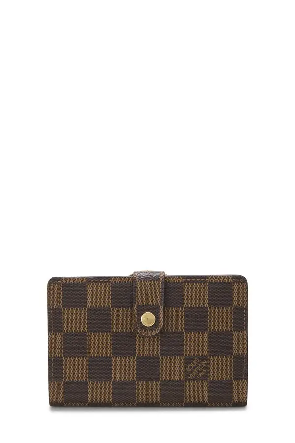 LOUIS VUITTON Damier Ebene Viennois Wallet