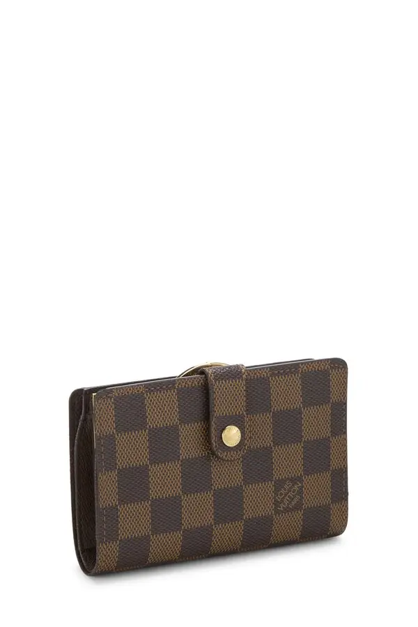 LOUIS VUITTON Damier Ebene Viennois Wallet