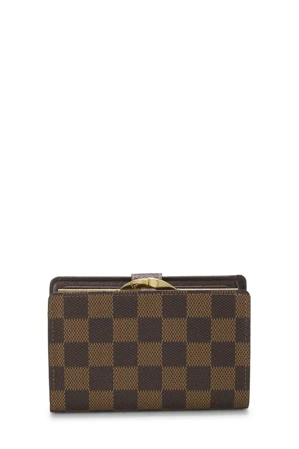 LOUIS VUITTON Damier Ebene Viennois Wallet