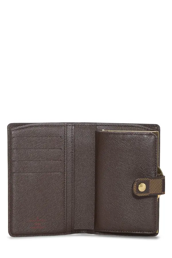 LOUIS VUITTON Damier Ebene Viennois Wallet