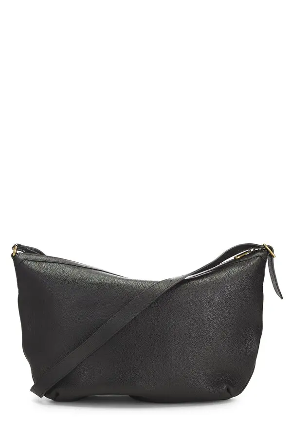 Gucci Leather Logo Printed Hobo Bag